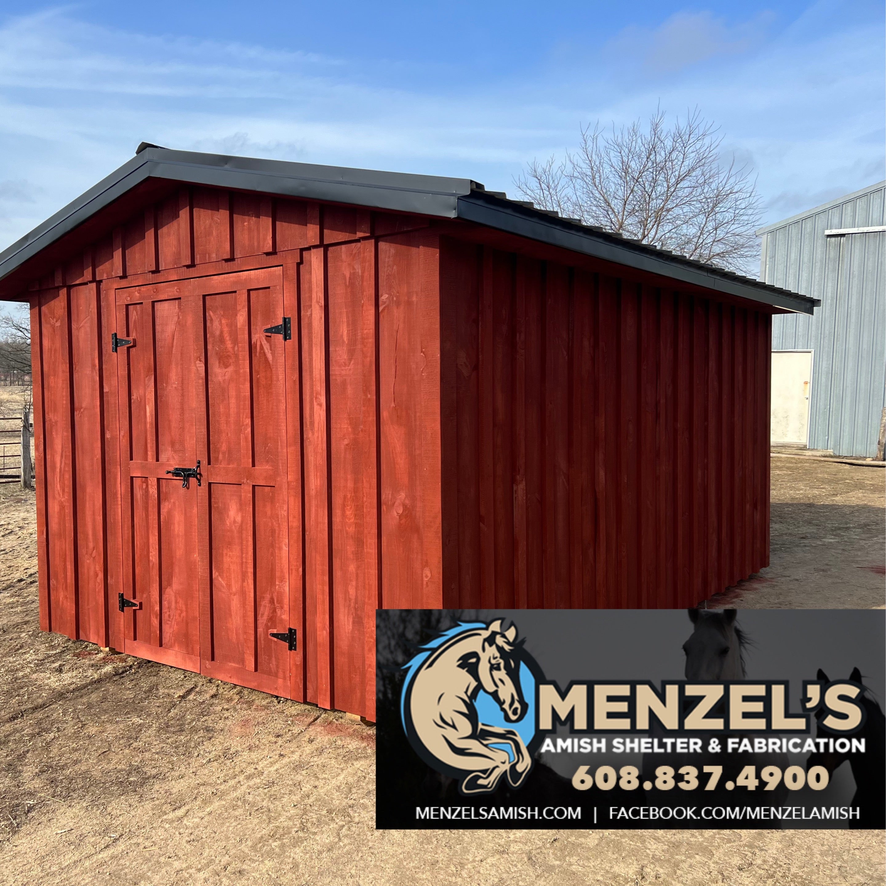 Board & Batten Sheds | Menzel's Amish