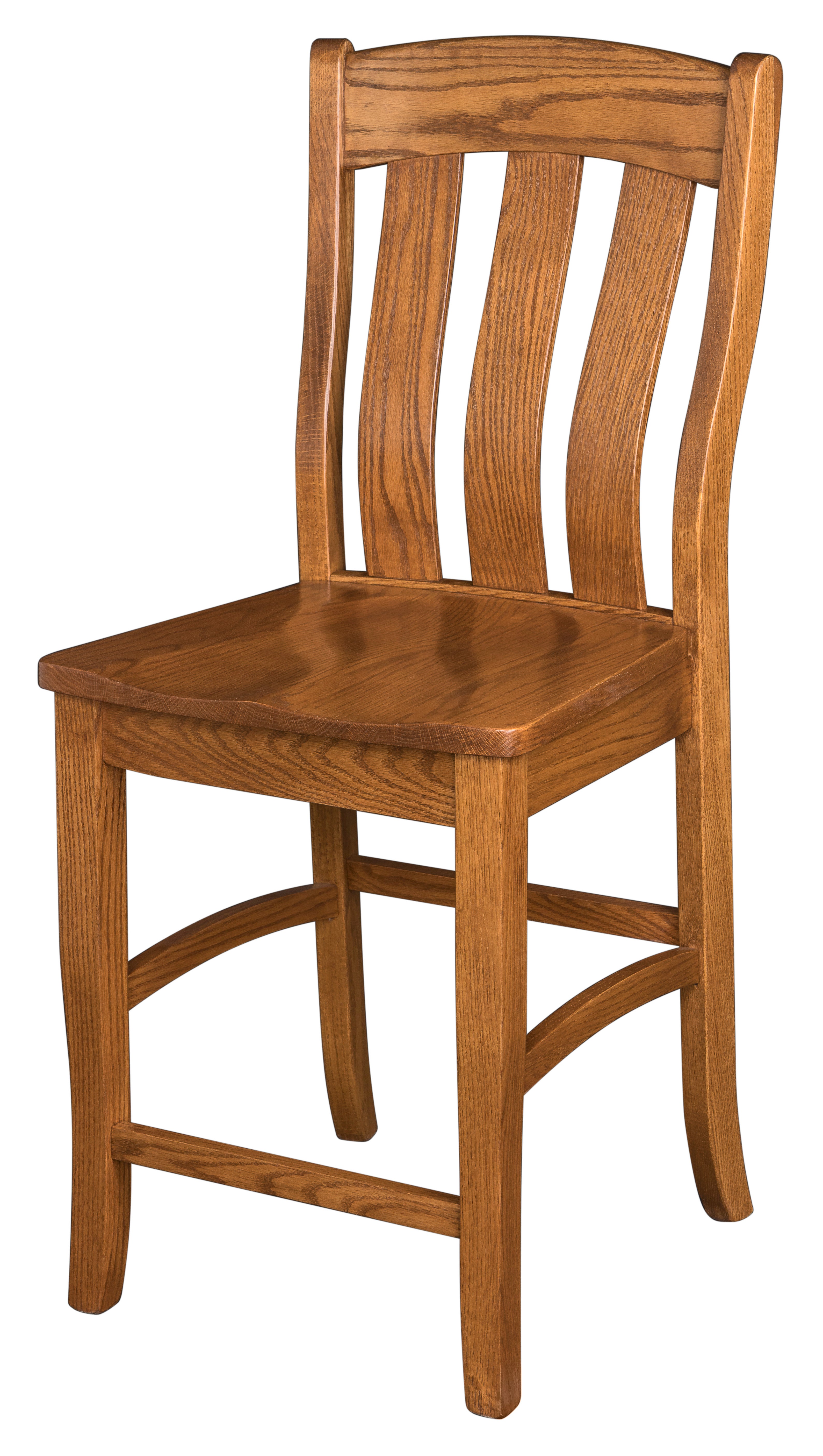 Aberdeen 30" Stationary Bar Stool | Menzel's Amish