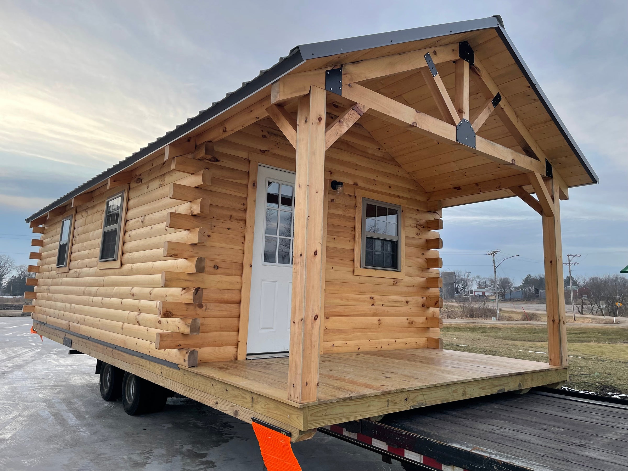 Portable Wood Cabins Classic Double Loft — Rich's Portable Cabins